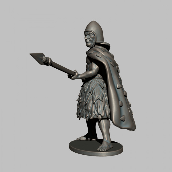 3D Printable Sumerian Spearmen by Wargames Atlantic