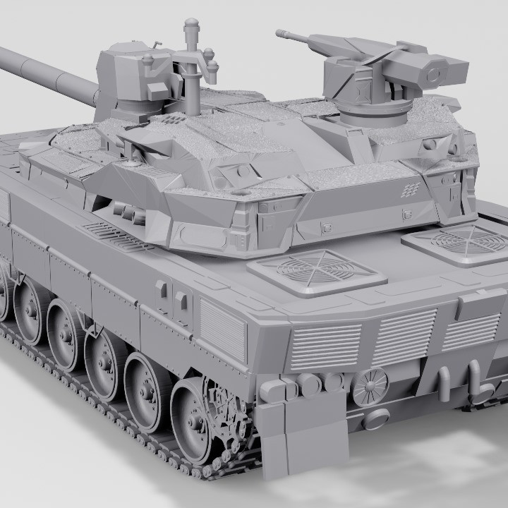 3D Printable EMBT II Future MBT tank project by The Military Industrial ...