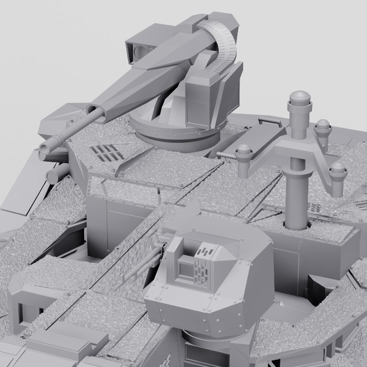 3D Printable EMBT II Future MBT tank project by The Military Industrial ...