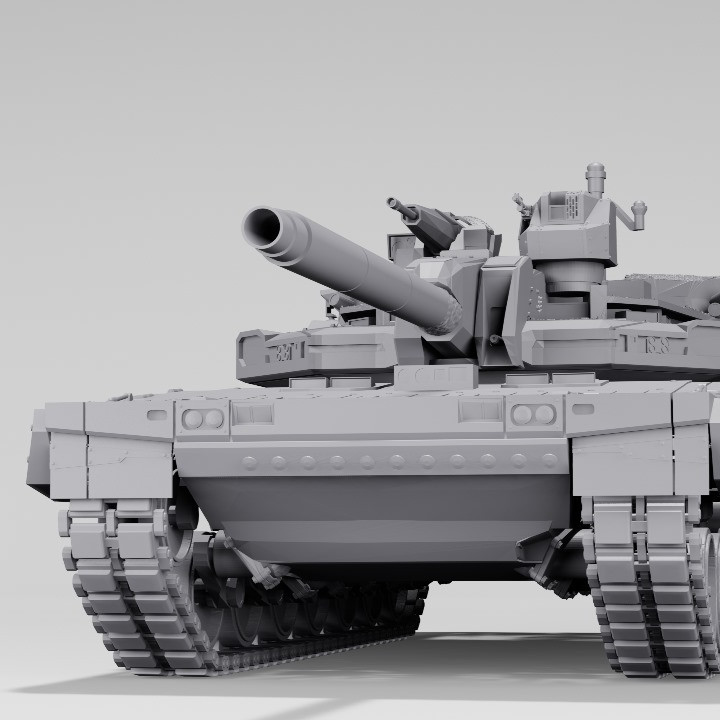 3D Printable EMBT II Future MBT tank project by The Military Industrial ...