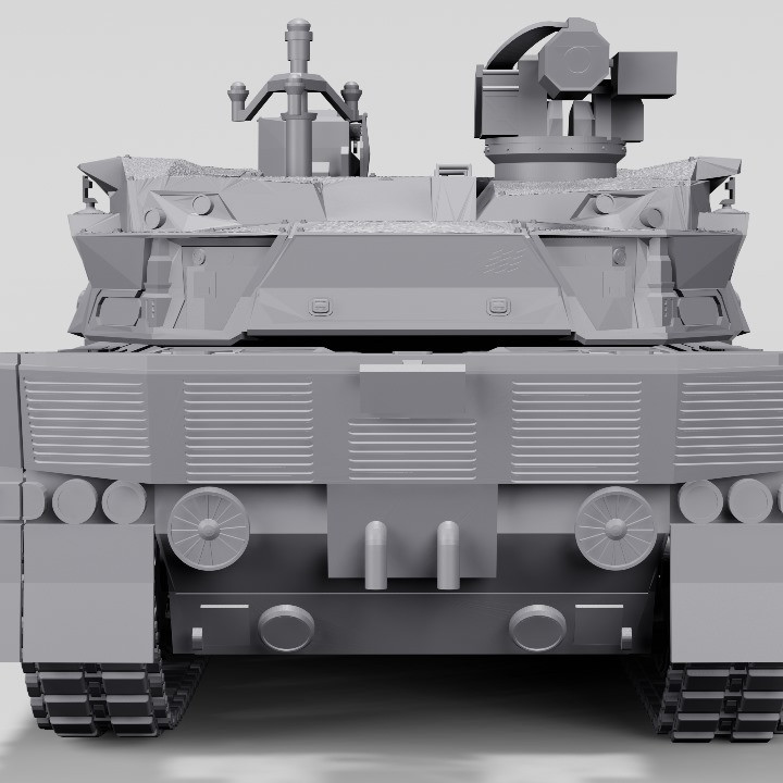 3D Printable EMBT II Future MBT tank project by The Military Industrial ...