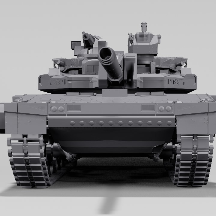 3D Printable EMBT II Future MBT tank project by The Military Industrial ...