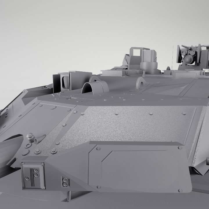 3D Printable Leopard 2A8 with Active Protection System Eurotrophy by ...