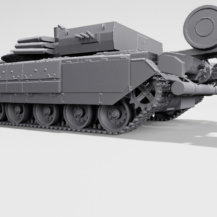 3D Printable Object 640 obr. 2001 with 152mm gun and Drozhd APS by The ...