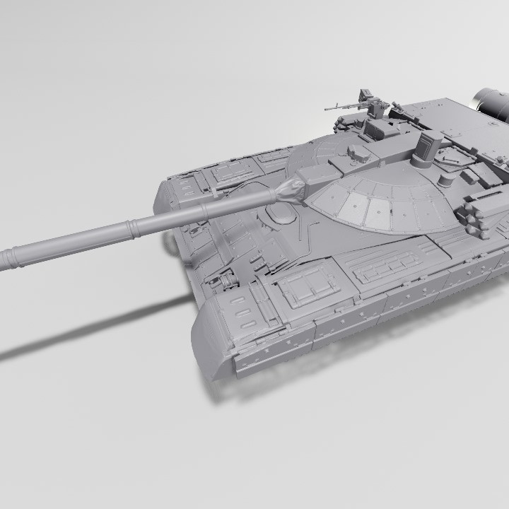 3D Printable Object 640 obr. 2001 with 152mm gun and Drozhd APS by The ...