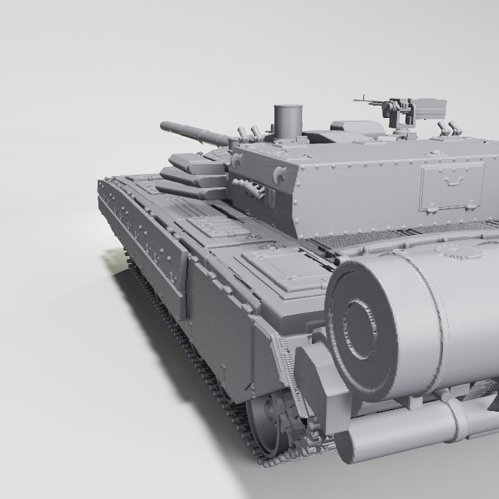 3D Printable Object 640 obr. 2001 with 152mm gun and Drozhd APS by The ...