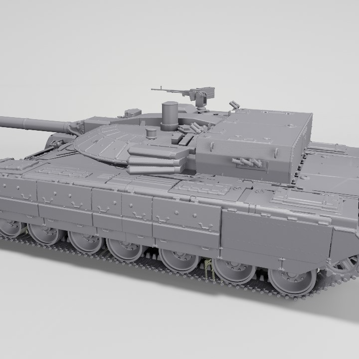 3D Printable Object 640 obr. 2001 with 152mm gun and Drozhd APS by The ...