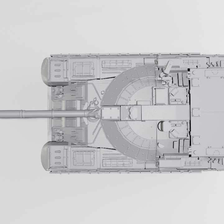 3D Printable Object 640 obr. 2001 with 152mm gun and Drozhd APS by The ...