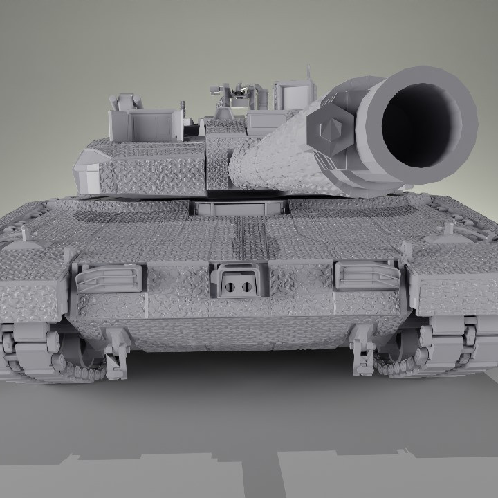 3D Printable Altay T2 MBT with Pulat APS by The Military Industrial Complex