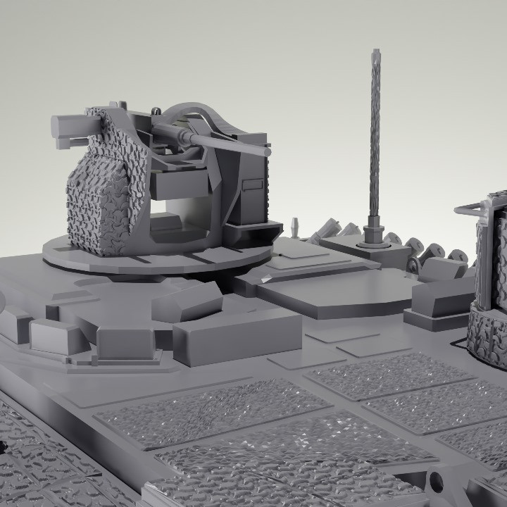 3D Printable Altay T2 MBT with Pulat APS by The Military Industrial Complex