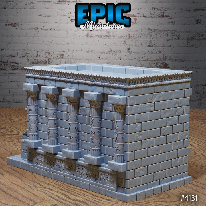 3D Printable Ancient Egyptian Tombs / Anubis Shrine / Death Temple ...