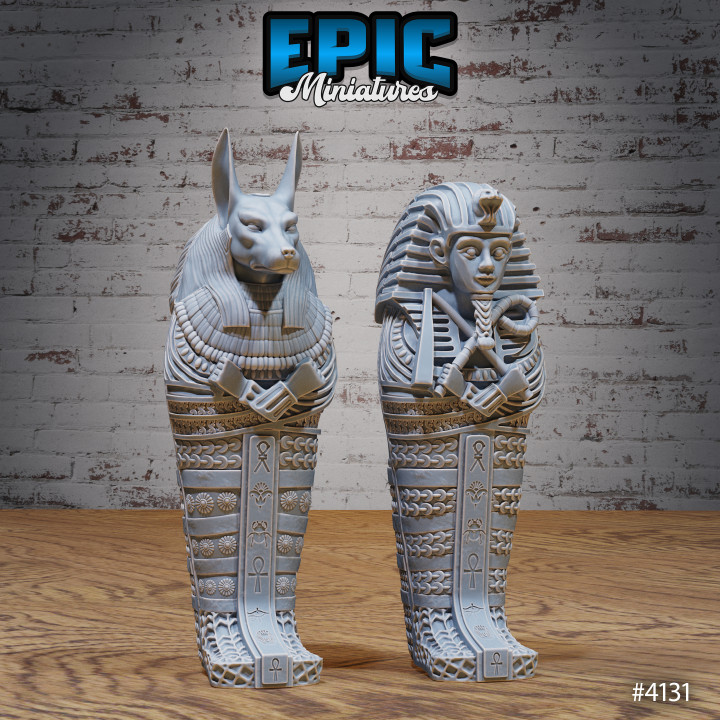 3D Printable Ancient Egyptian Tombs / Anubis Shrine / Death Temple ...