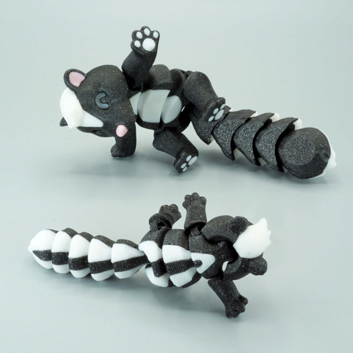 3D Printable Articulated Skunk by McGybeer