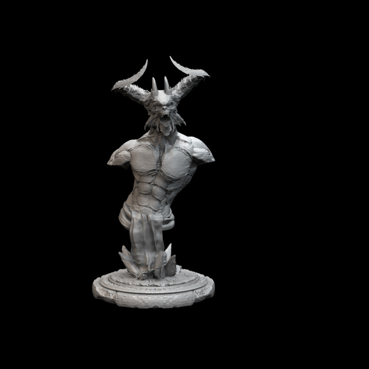 3D Printable DEM012 All Busts Collection :: Demonic Ritual I :: Black ...