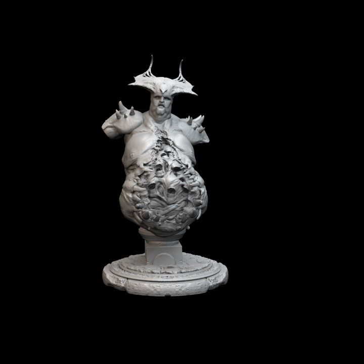 3D Printable DEM012 All Busts Collection :: Demonic Ritual I :: Black ...