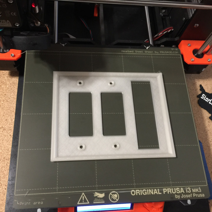 3D Printable Double Rocker with Thermometer by Star Labs 3D, LLC