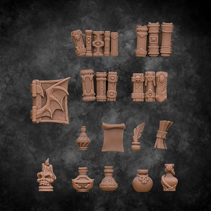 3D Printable Mimics : Set 2 by Deathpunk Studio