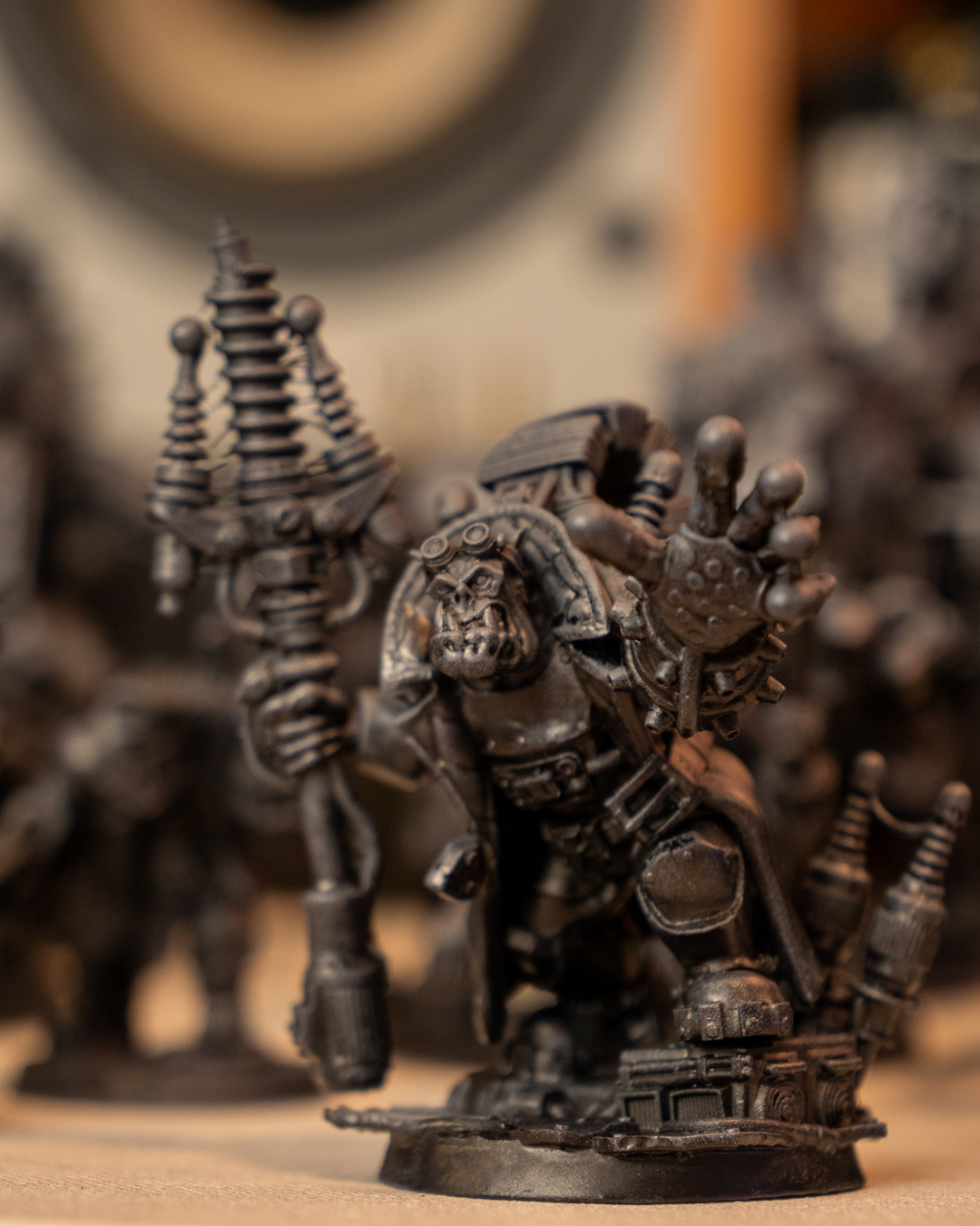 3D Printable MrModulork's Tezzlord Orc Tek Boss by MrModulork