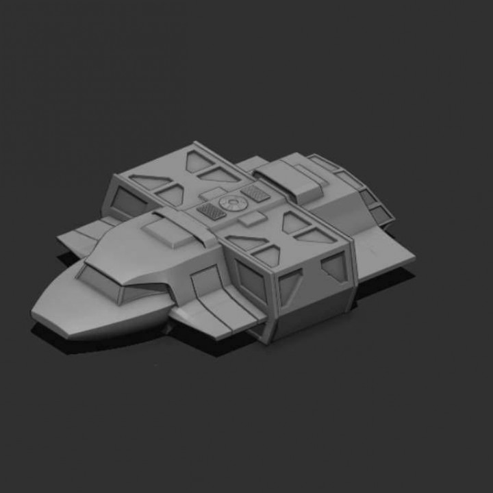 3D Printable Shuttlecraft by Karl Perrotton