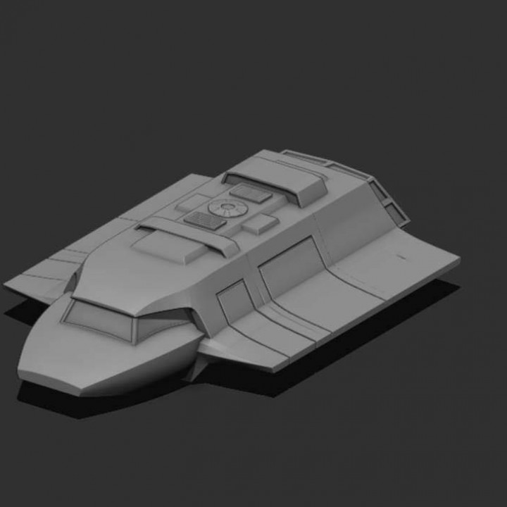 3D Printable Shuttlecraft by Karl Perrotton