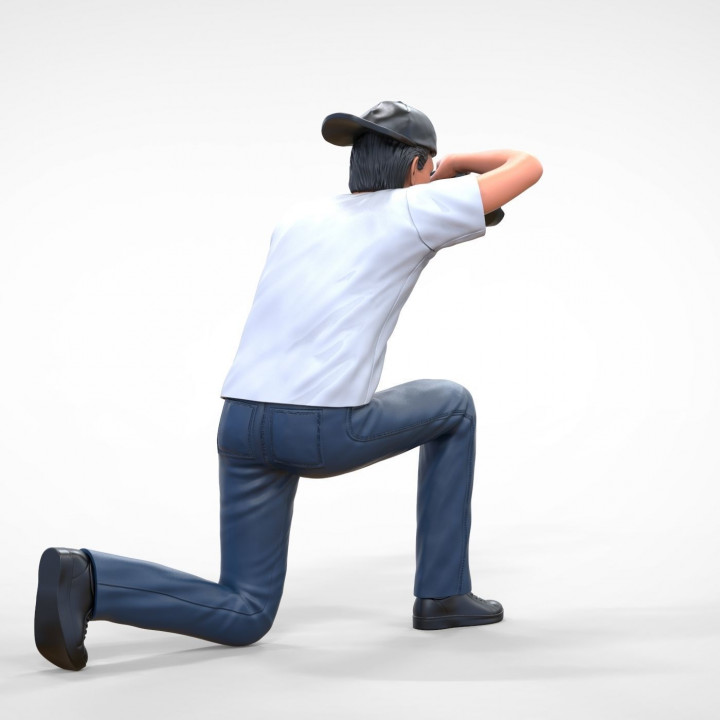 3D Printable N3 Photographer in the studio 3D print model by 3DP Miniatures