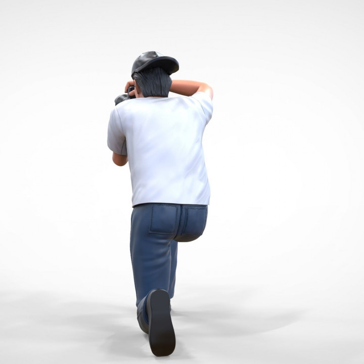 3D Printable N3 Photographer in the studio 3D print model by 3DP Miniatures