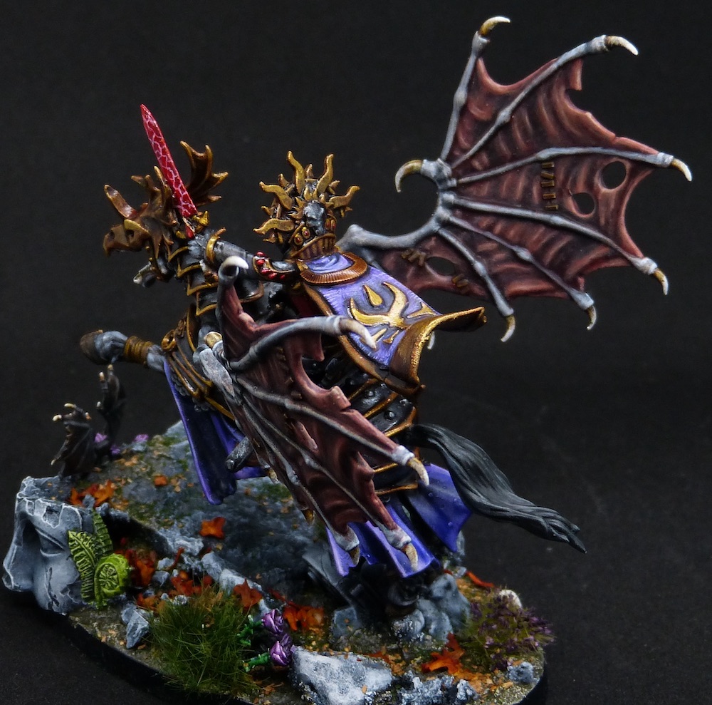 3D Printable Vampire Master on Winged Steed (Lord) - Vampiric Undead by ...