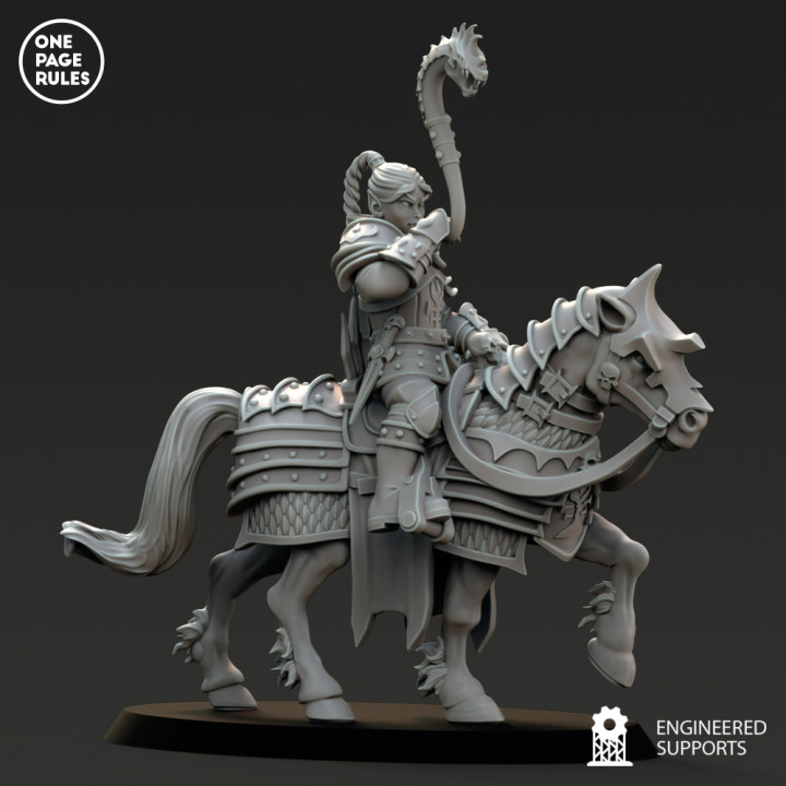 3D Printable Vampire Knights - Vampiric Undead by One Page Rules