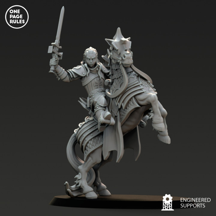 3D Printable Vampire Knights - Vampiric Undead by One Page Rules