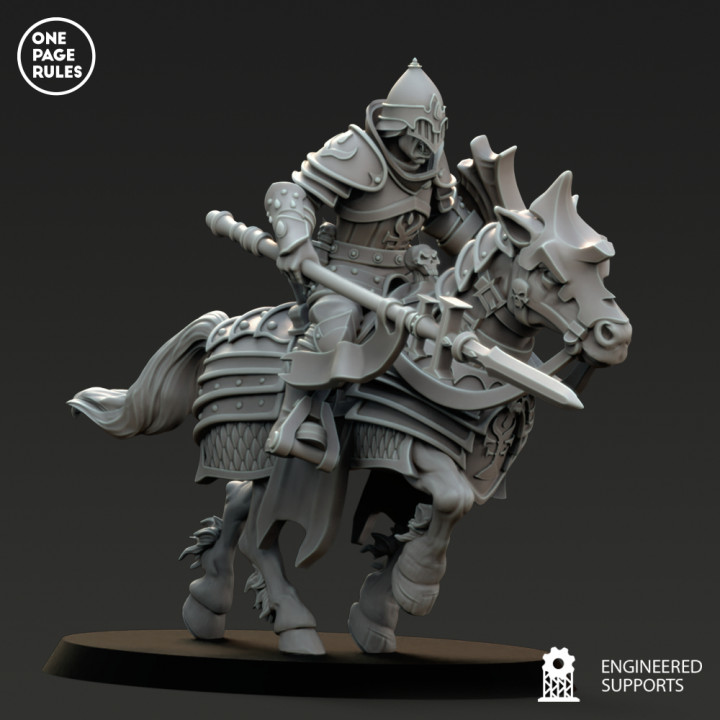 3D Printable Vampire Knights - Vampiric Undead by One Page Rules