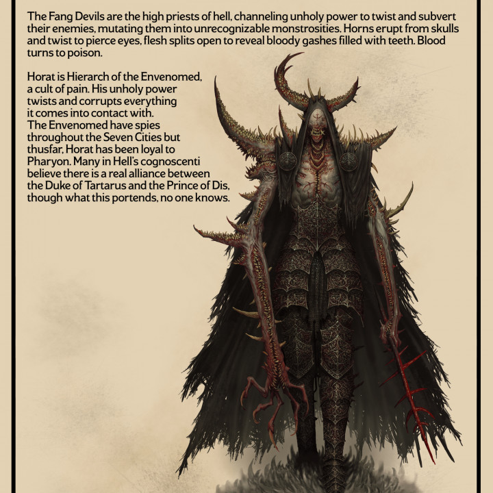 3D Printable MCDM - Horat Duke of Kasyrgan by Trenchworx LLC