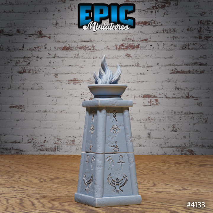 3D Printable Ancient Egyptian Scatter / Desert Dungeon Items / Anubis ...