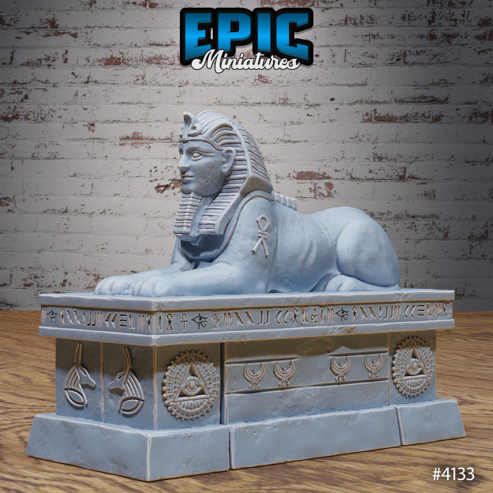 3D Printable Ancient Egyptian Scatter / Desert Dungeon Items / Anubis ...