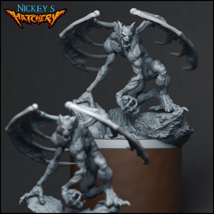 3D Printable Demon 02 - Creatures of the Night - Inspired by ...