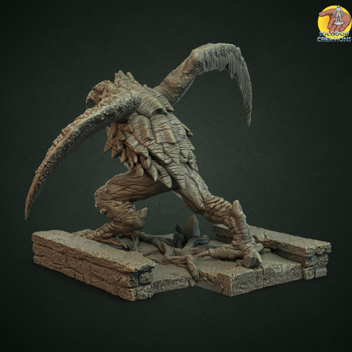 3D Printable Fleshtearer, Ancient Hook Horror | Pre-Supported by ...