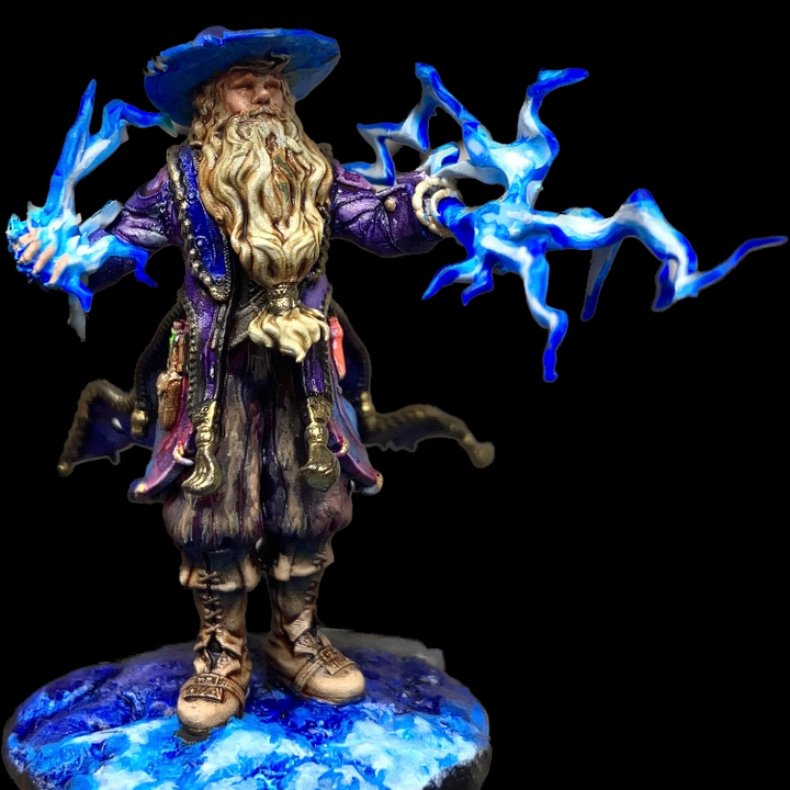 3D Print of Jaxo Jaxson, Human Wizard by Evanthehamburgler