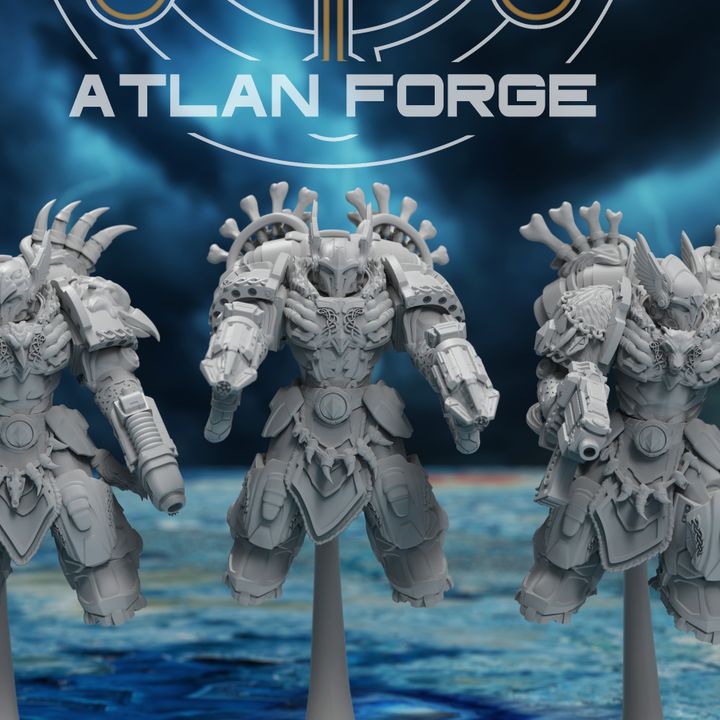 3D Printable Asgardian Storm Aegis by Atlan Forge