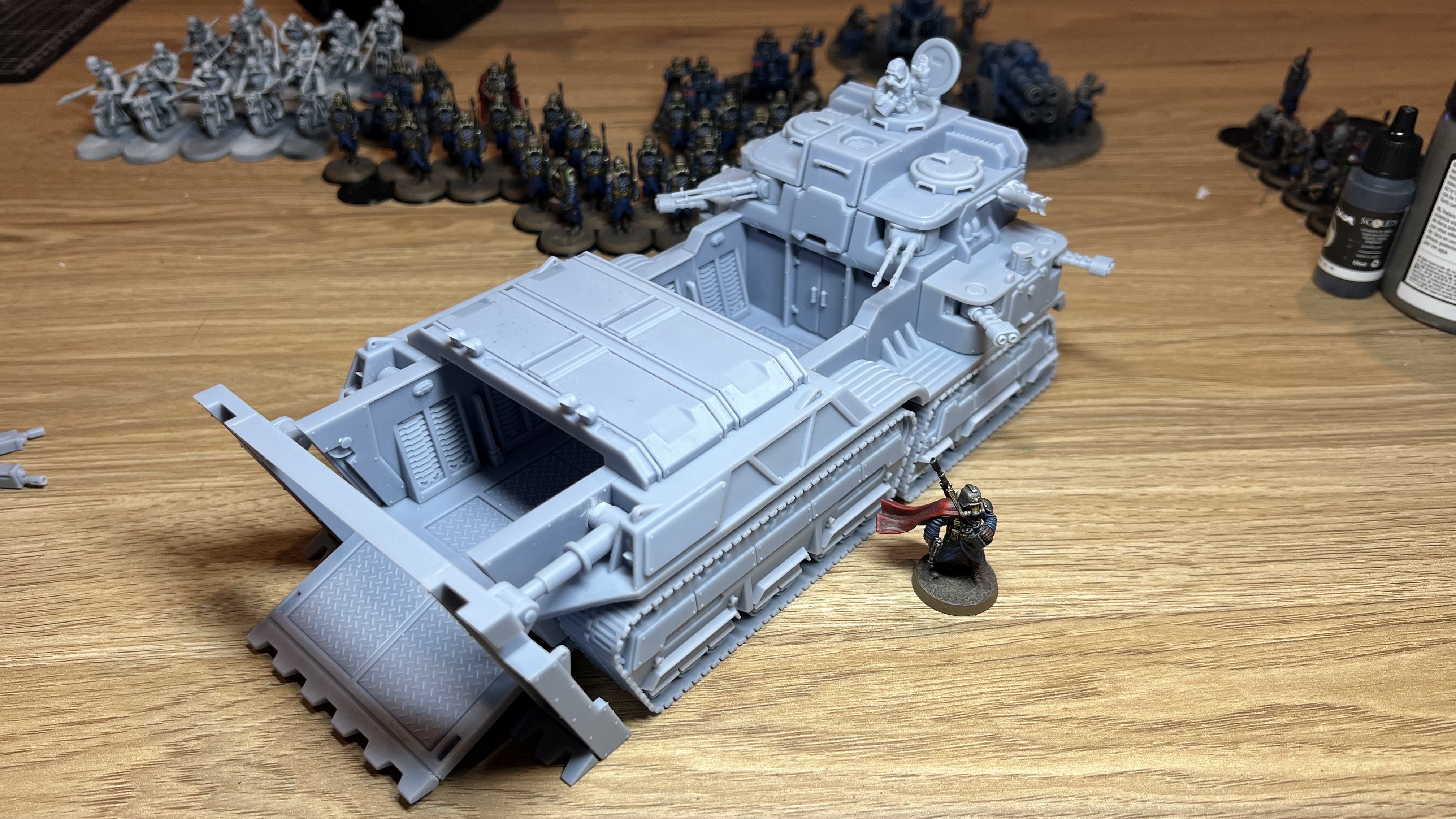 3D Printable GrimGuard Transport Tank by Station Forge