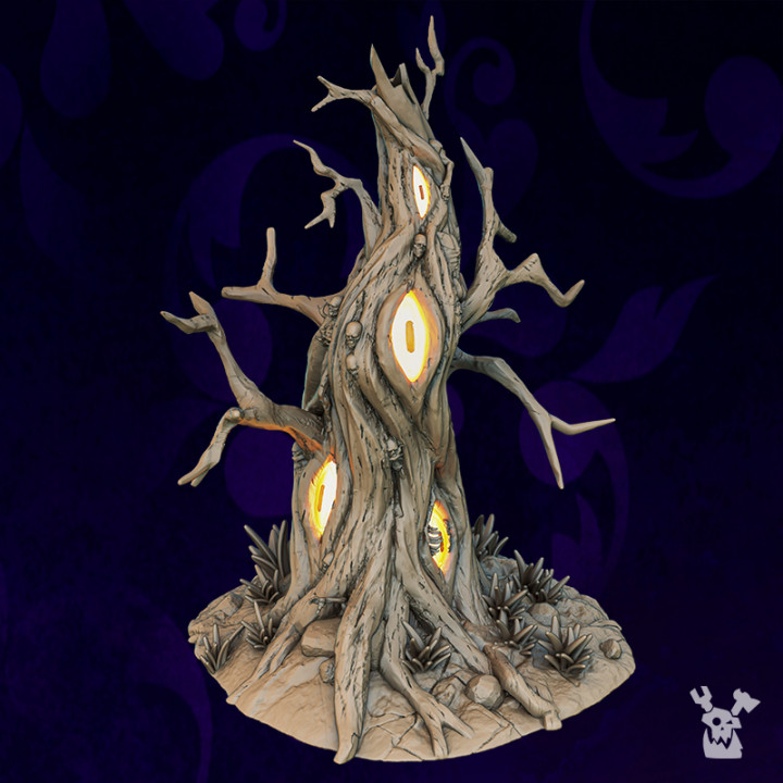 3D Printable All-Seeing Guardian by Taiga Miniatures