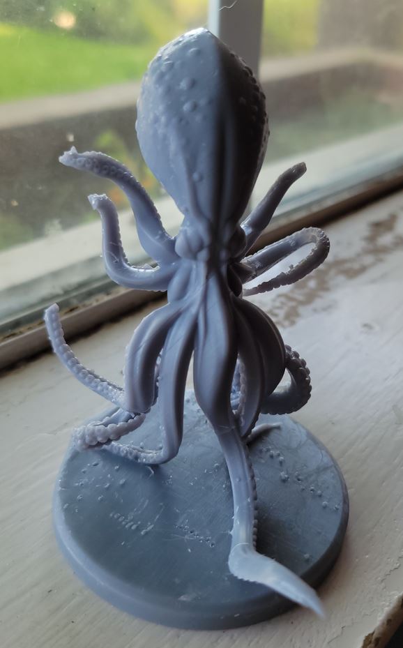 3D Printable Lucky Octopus by 3DprintingRealms