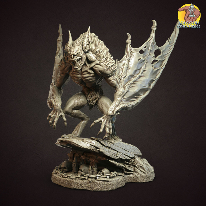 3D Printable Giant Vampiric Bat by SolGood Creations