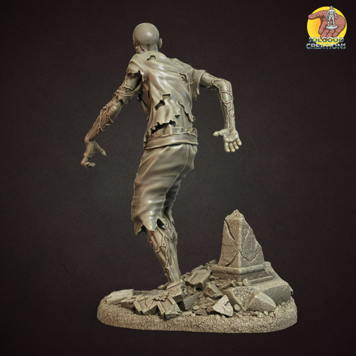 3D Printable Zombie Standin by SolGood Creations