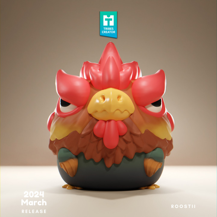 3D Printable Chubbii Grumpii - 2024 March Release by Grumpii