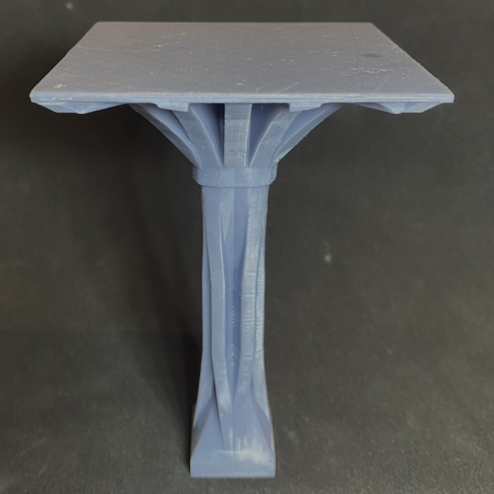 3D Printable Brutalist Column by Mark Faulder