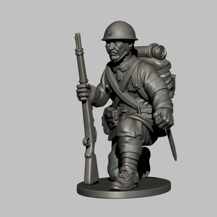3D Printable Japanese Kempeitai by Wargames Atlantic