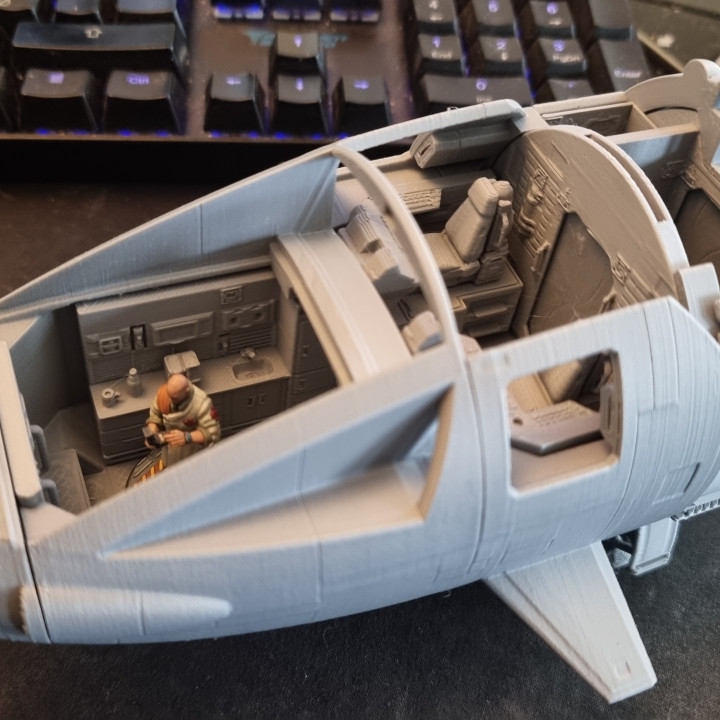 3D Printable Grant Cab Module by 2nd Dynasty