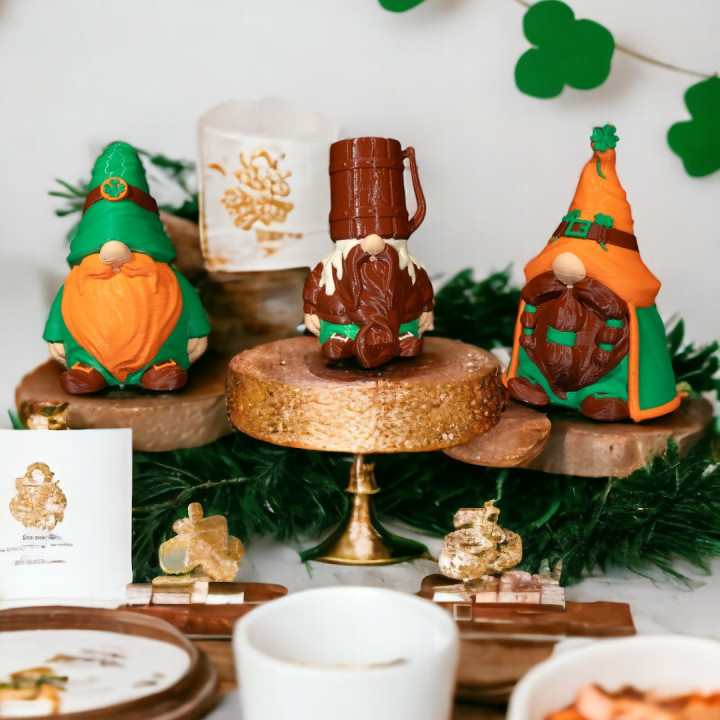 3D Printable Saint, Pat & Trick by Stlflix