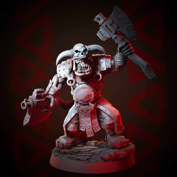 3D Printable MrModulork's Hunz Orcs by MrModulork