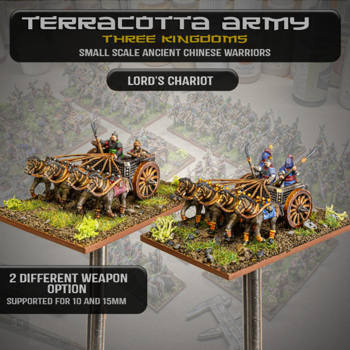 3D Printable Terracotta Army - Three Kingdoms by The Gip