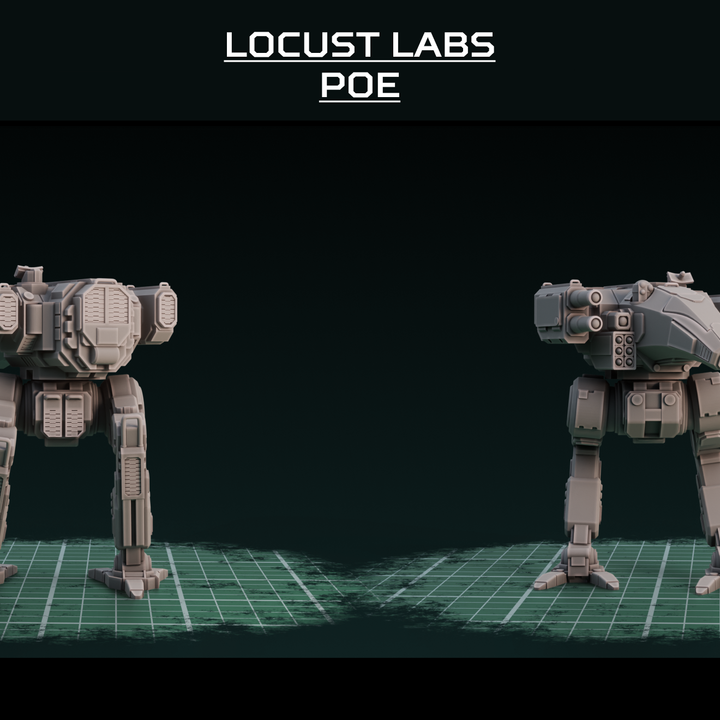 3D Printable 6mm Poe by Locust_Labs